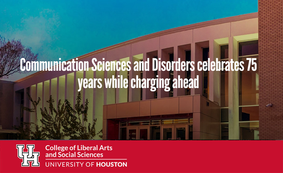 Communication Sciences and Disorders celebrates 75 years while charging ...