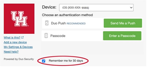 Student Email - University of Houston