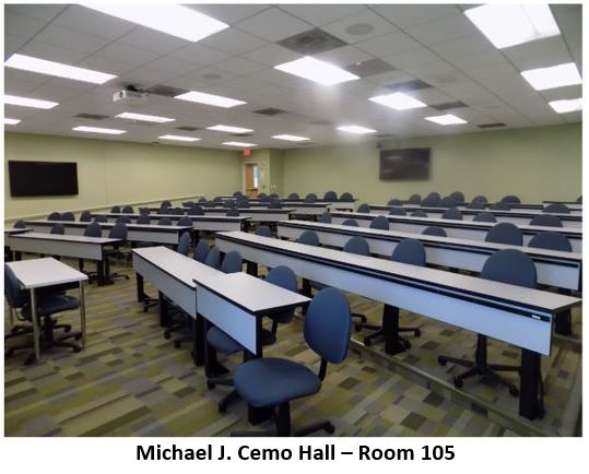 CEMO Room 105 HyFlex Classroom - University of Houston