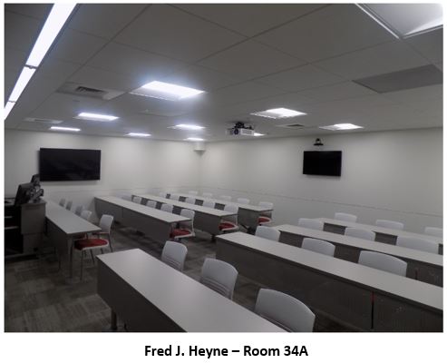 H Room 34 HyFlex Classroom - University of Houston