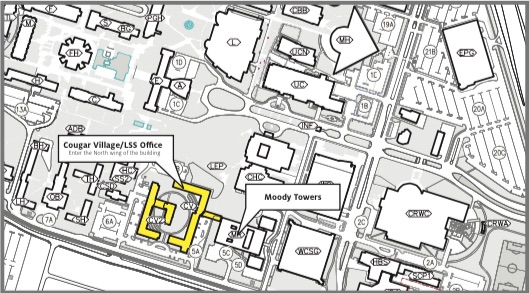 University Of Houston Main Campus Map - Map